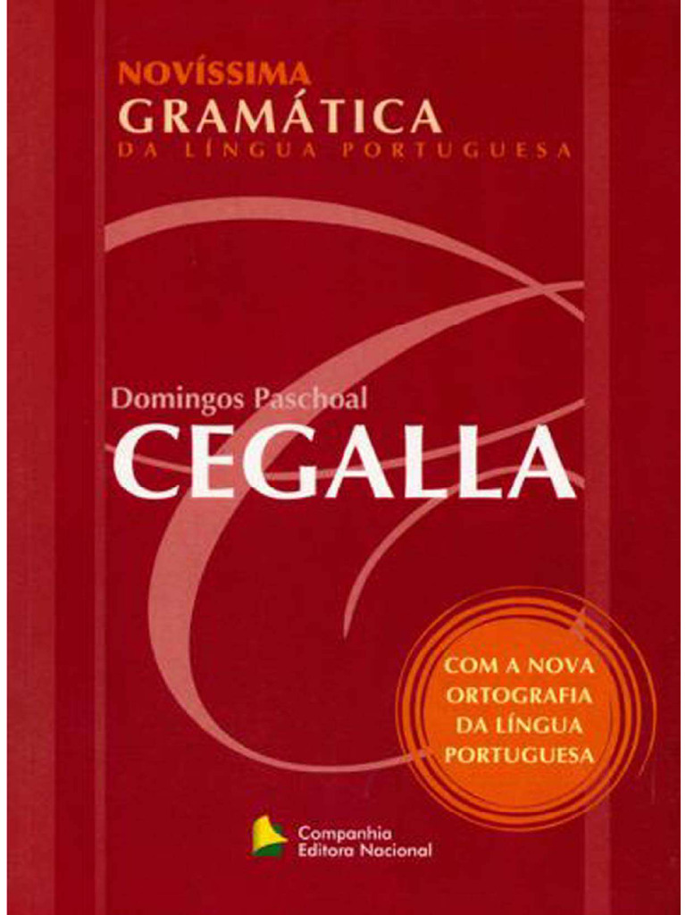 Cegalla Novíssima Gramática - Compressed | PDF