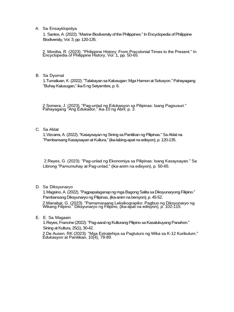 Talasanggunian | PDF