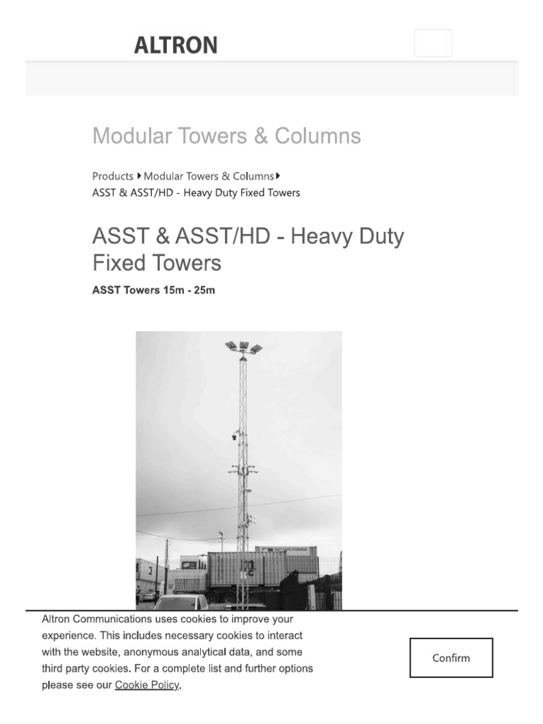 Modular Mast | PDF