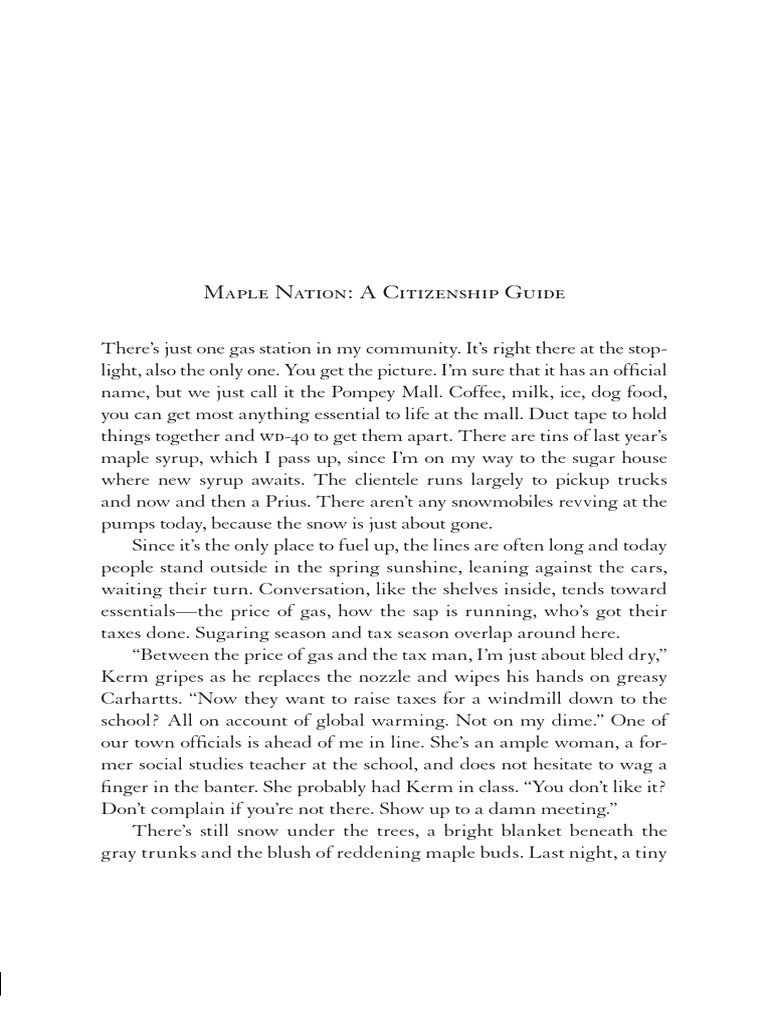 Braiding Sweetgrass Maple Nation A Citizenship Guide | PDF