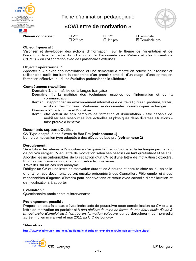 ap_089_cv_lettre_motivation | PDF