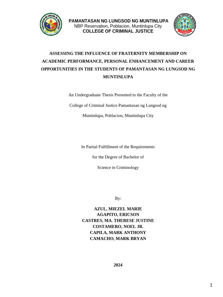 Fraternity 2 | PDF