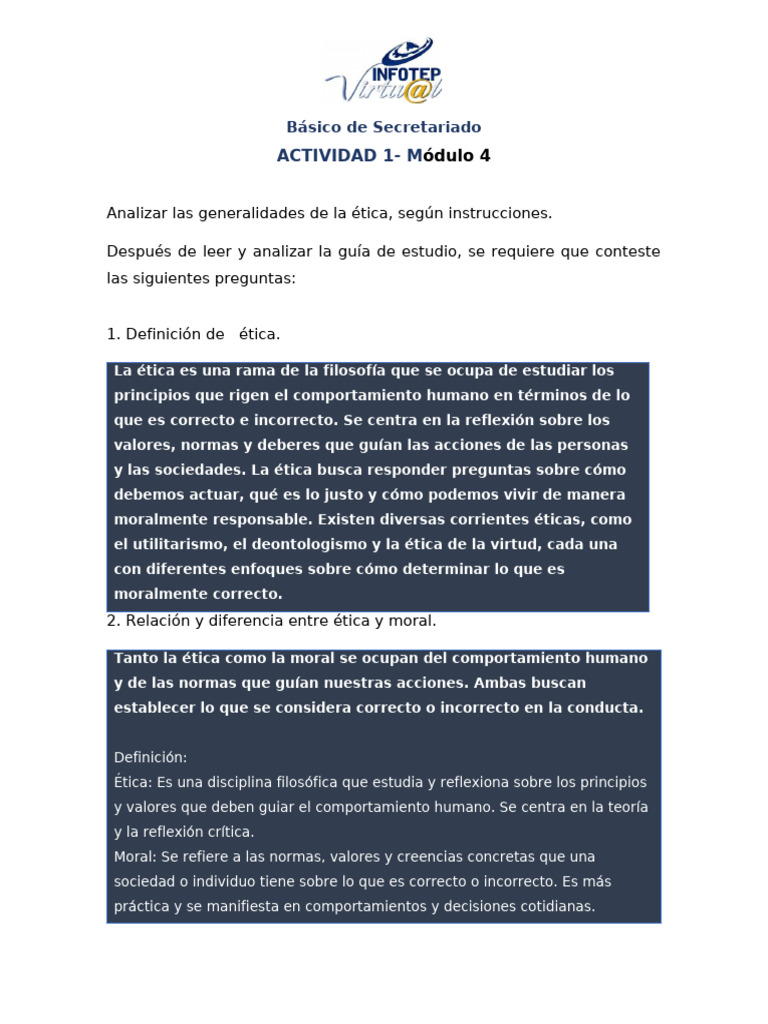 Actividad 1, Mod 4fp | PDF