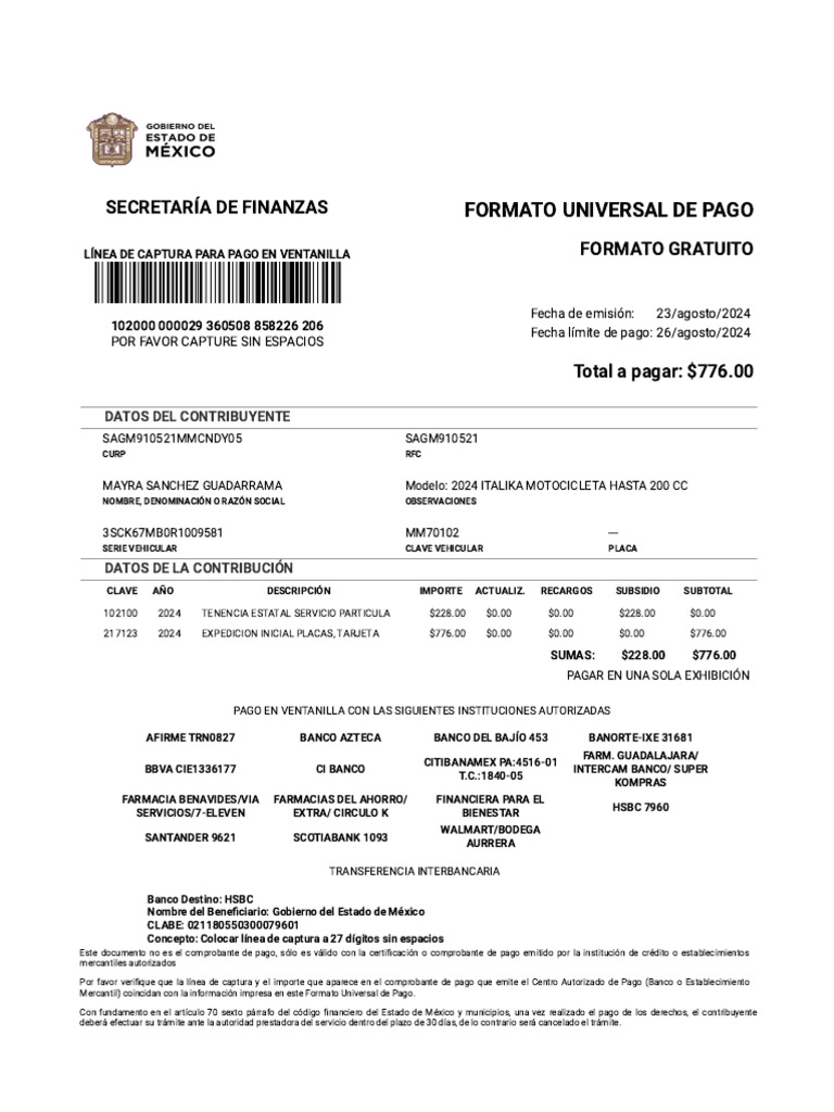 Formato Mayra 2 | PDF