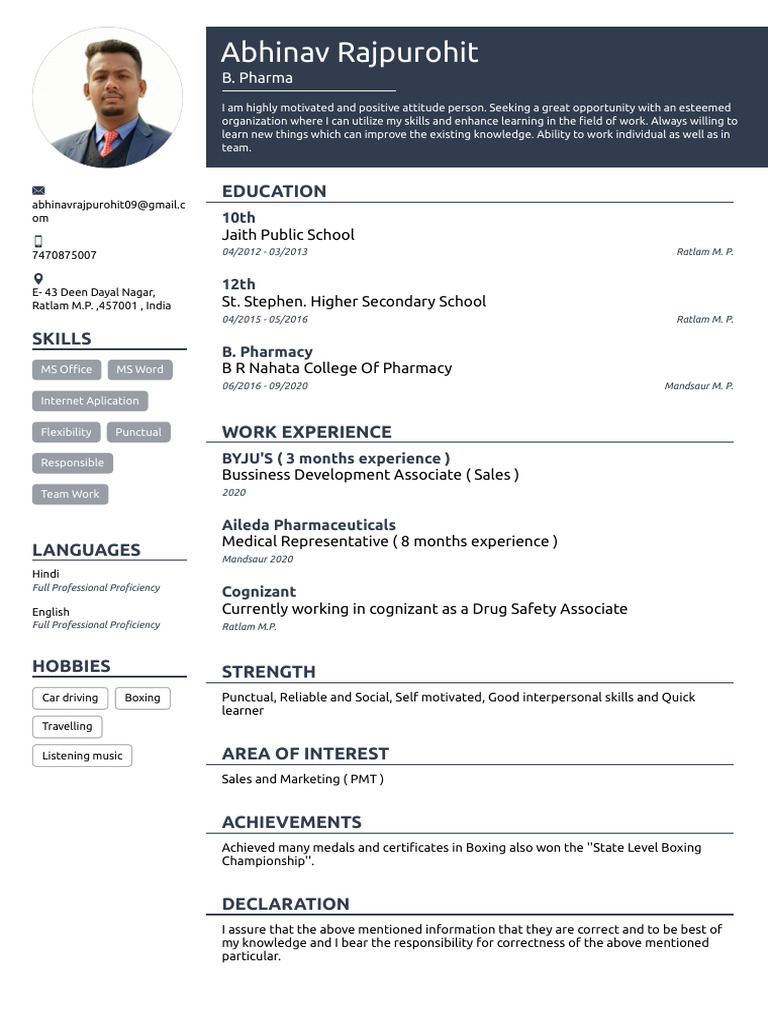 Abhinav's Resume | PDF