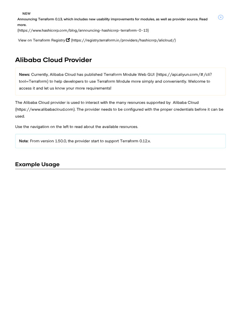 Ali Cloud | PDF