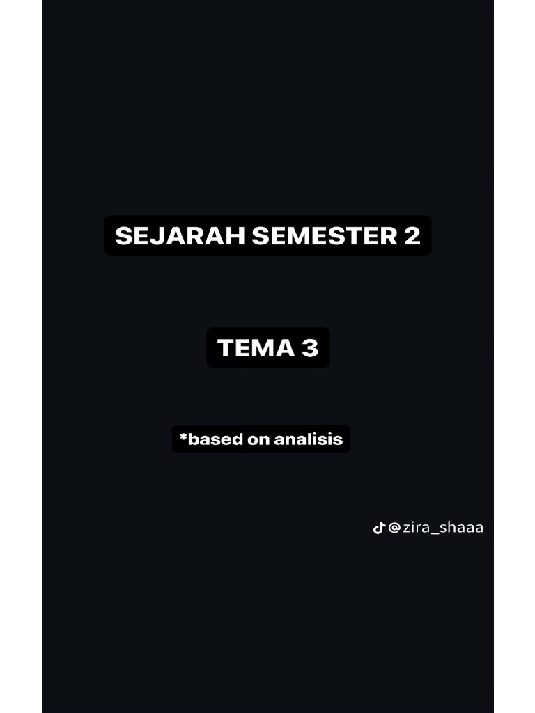 Sej Tema 2 | PDF
