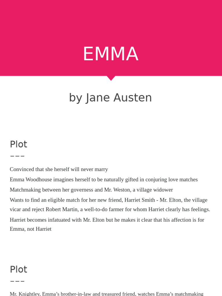 EMMA | PDF | Emma (Novel) | Mystery, Thriller & Crime Fiction