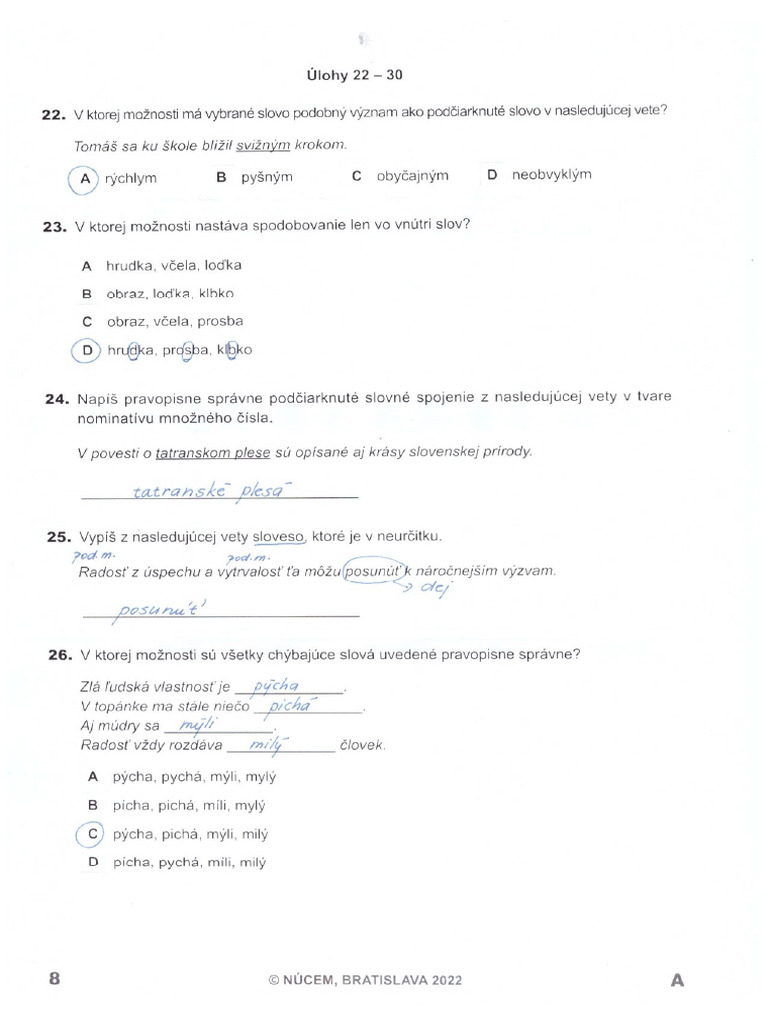 Test SJ 5 | PDF