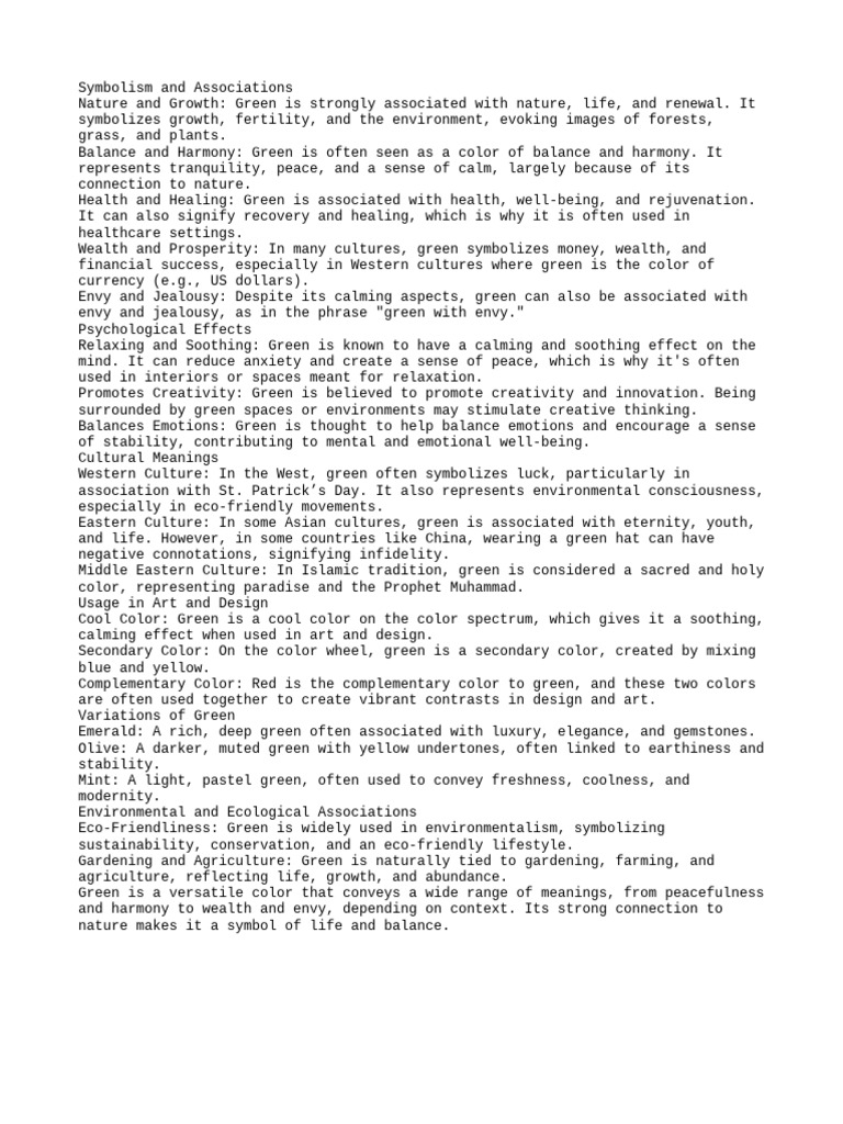 Green | PDF
