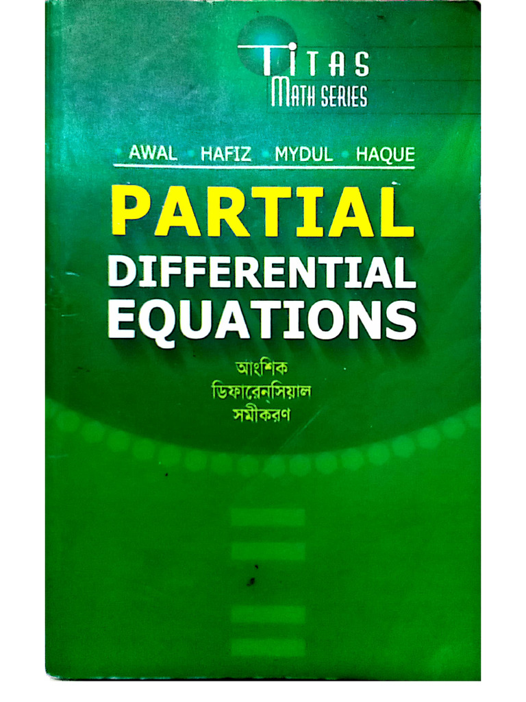 (Book) (Titas - Partial Differential Equqtion - Titas Publication - PDE Titas) | PDF