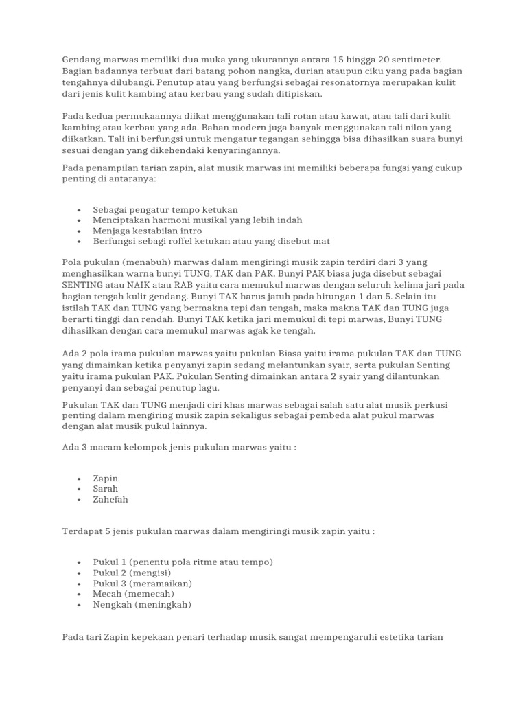 Teknik Marawis | PDF