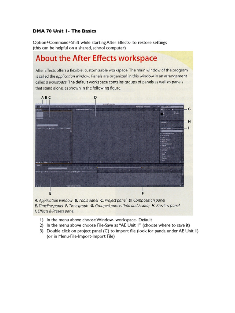 Intro To Motion Graphics Unit 1 | PDF | Data Compression | Video