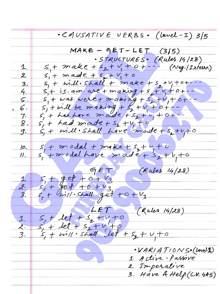Make Get Let | PDF