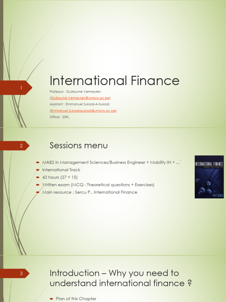 Chapter 1 - First Class - Introduction Why You Need To Understand ...