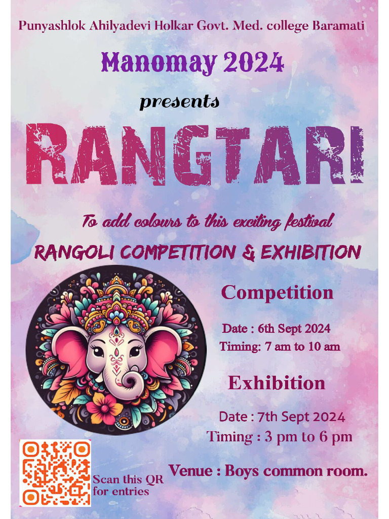Rangtari - Rangoli Competition | PDF