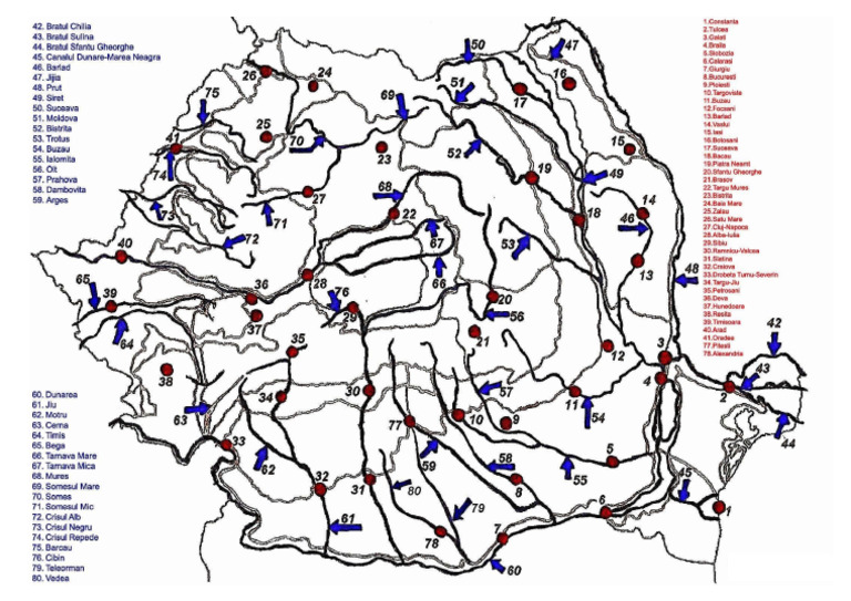 Râurile României | PDF