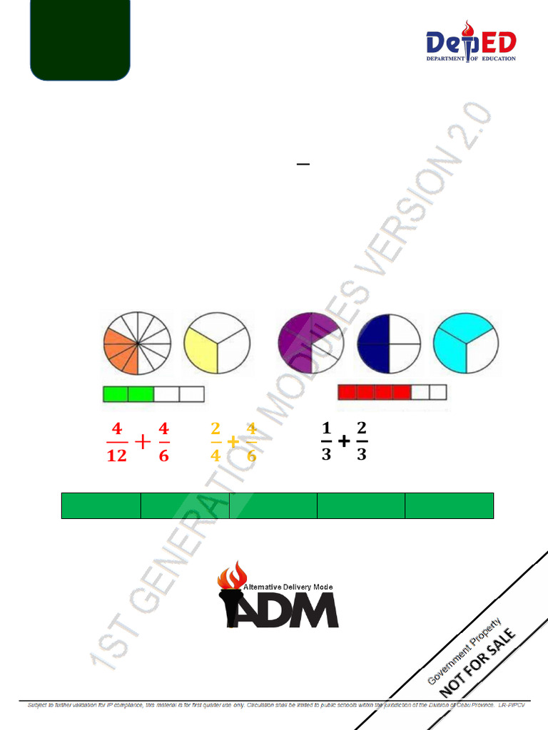G6, Q1, WK 1, Module 1 | PDF