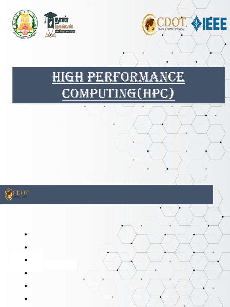 HPC Day 3 PPT | PDF