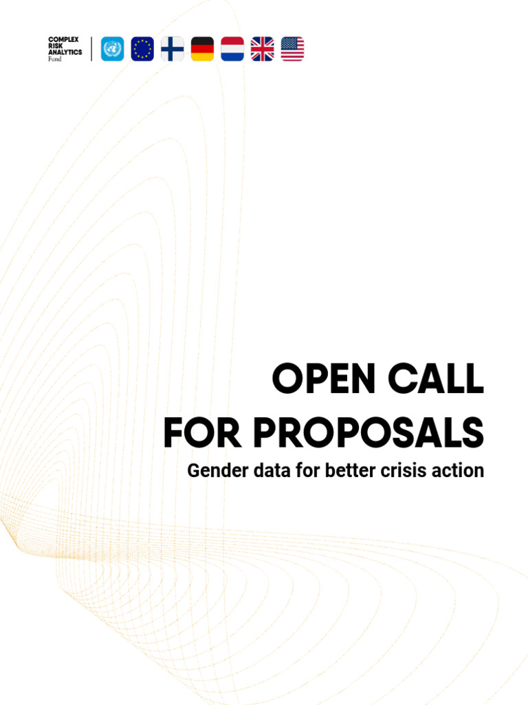 Guidance+Document Open+Call+for+Proposals Gender+Data FV | PDF