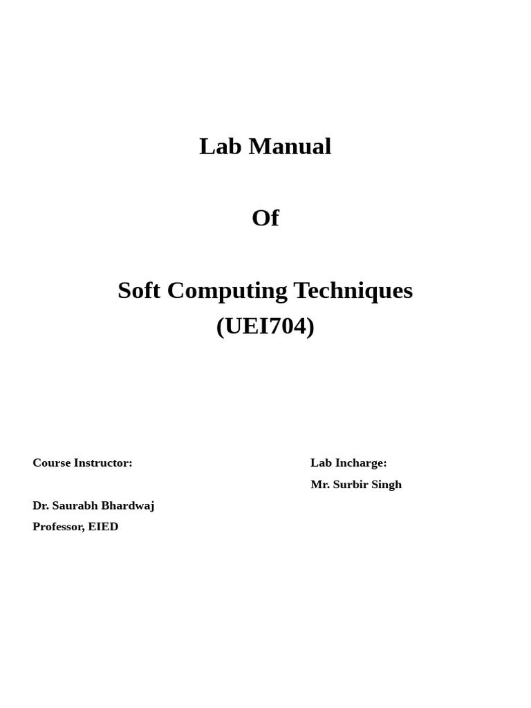 Lab Manual 2 | PDF