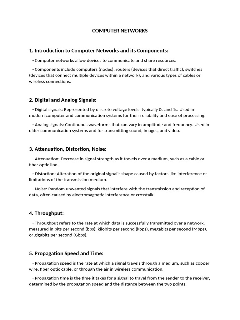 Computer Networks | PDF