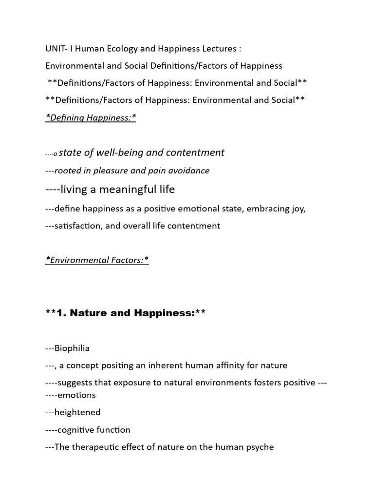 Short Revision The Art of Beiing Happy | PDF