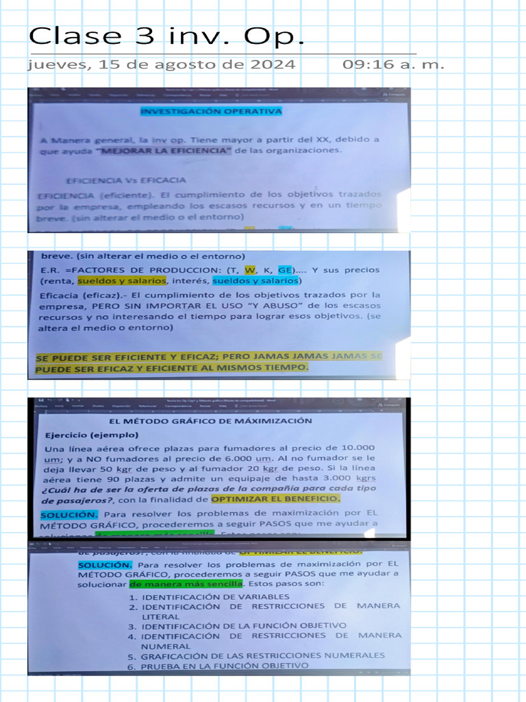 Clase 3 Inv. Op. | PDF