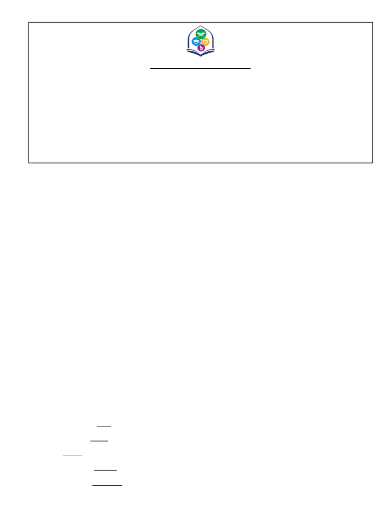CT-1 ( Revision Worksheet) | PDF