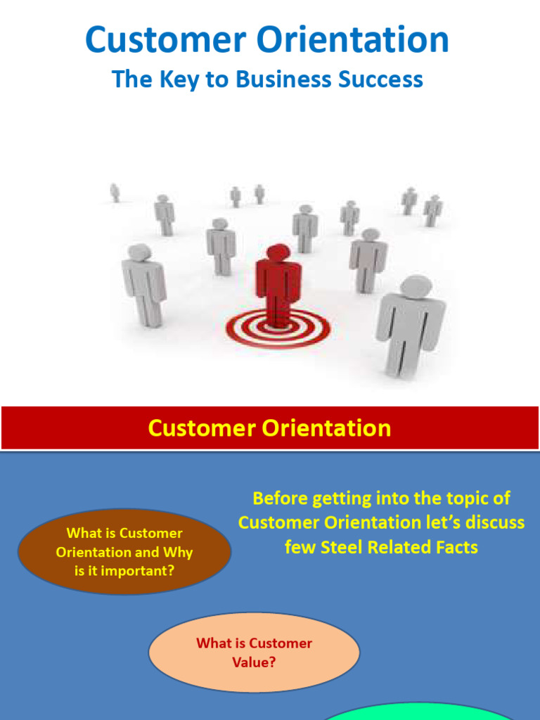 AME - Customer Orientation | PDF