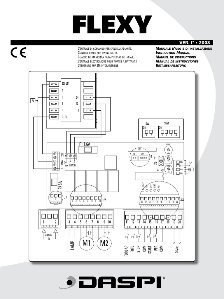 FLEXY 2 Control Panel Manual | PDF | Electrical Engineering | Electricity