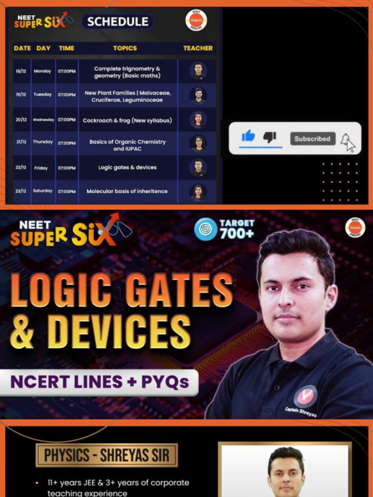 Logic Gates - NEET Theory & PYQ's | PDF