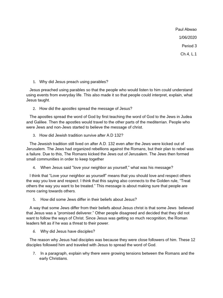 Apostles | PDF