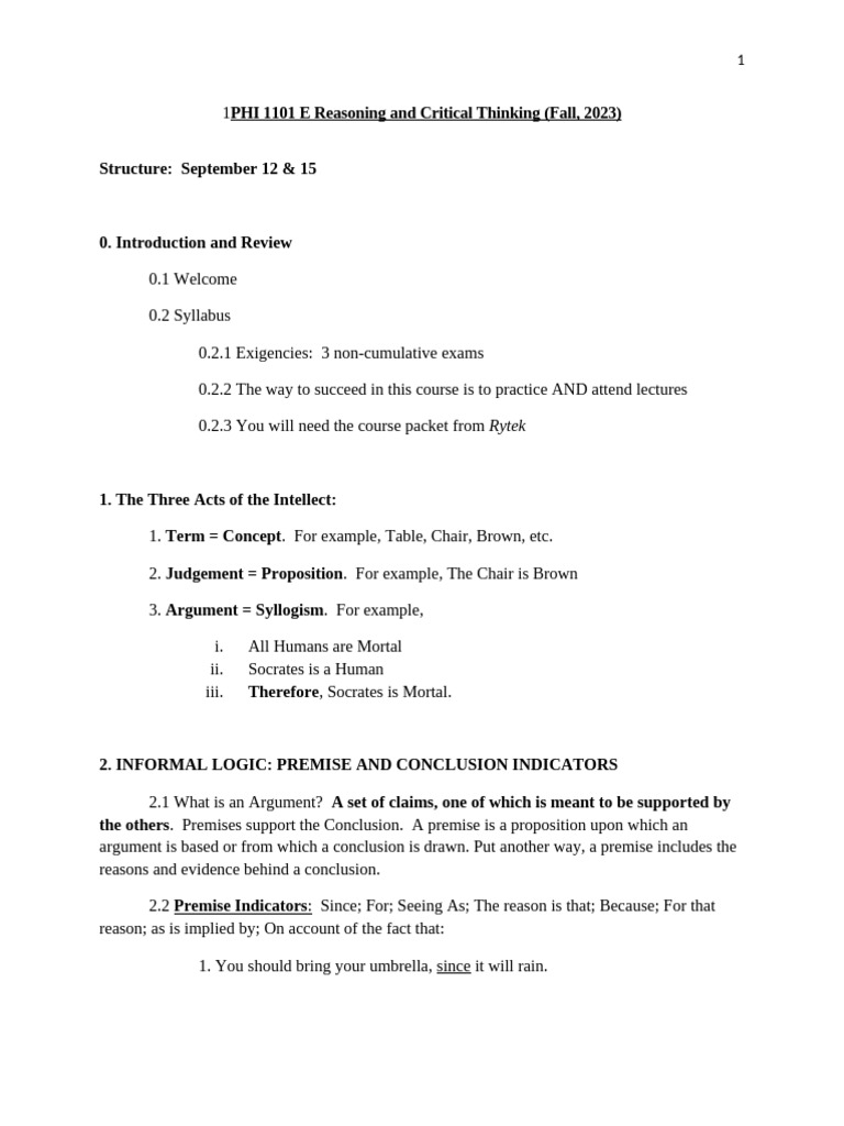 Structure Phi 1101 | PDF