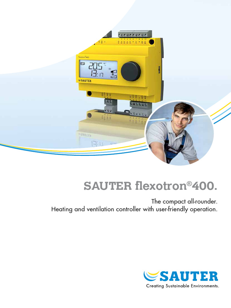 SAUTER Flexotron 400.: The Compact All-Rounder. Heating and Ventilation ...