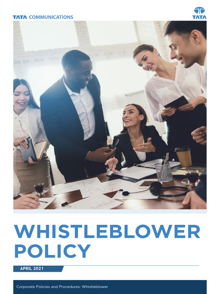 Whistleblower Policy April 2021 | PDF