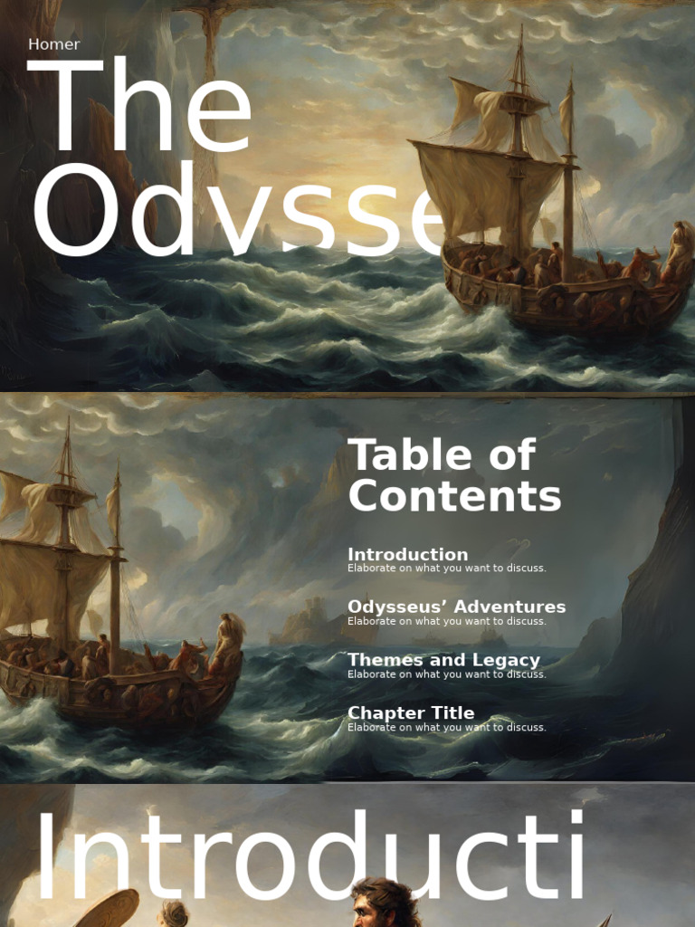 Renaissance Painting Language Arts Subject For High School The Odyssey ...
