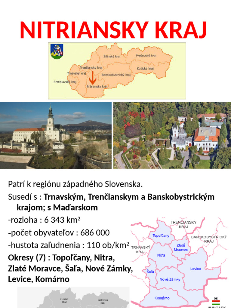 Nitriansky Kraj | PDF