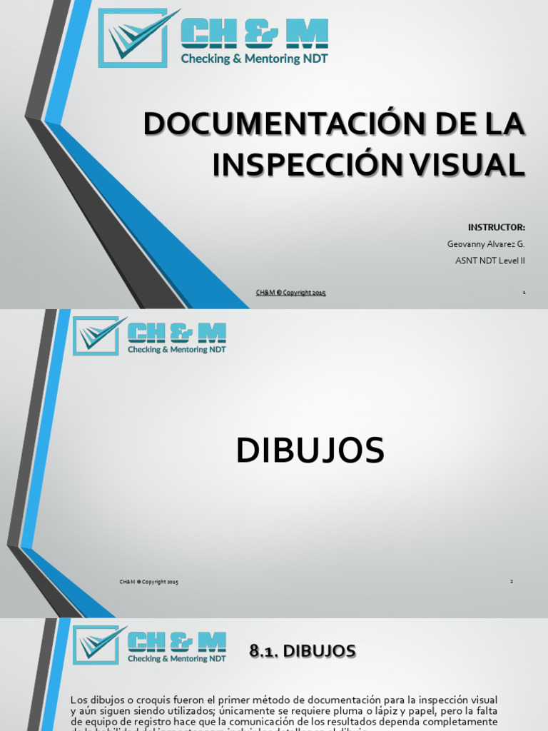 Documentacion de La Inspeccion Visual | PDF