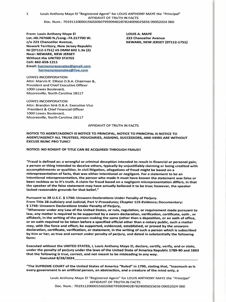 Document - 2024-09-06 - 115120-LOWES INC | PDF