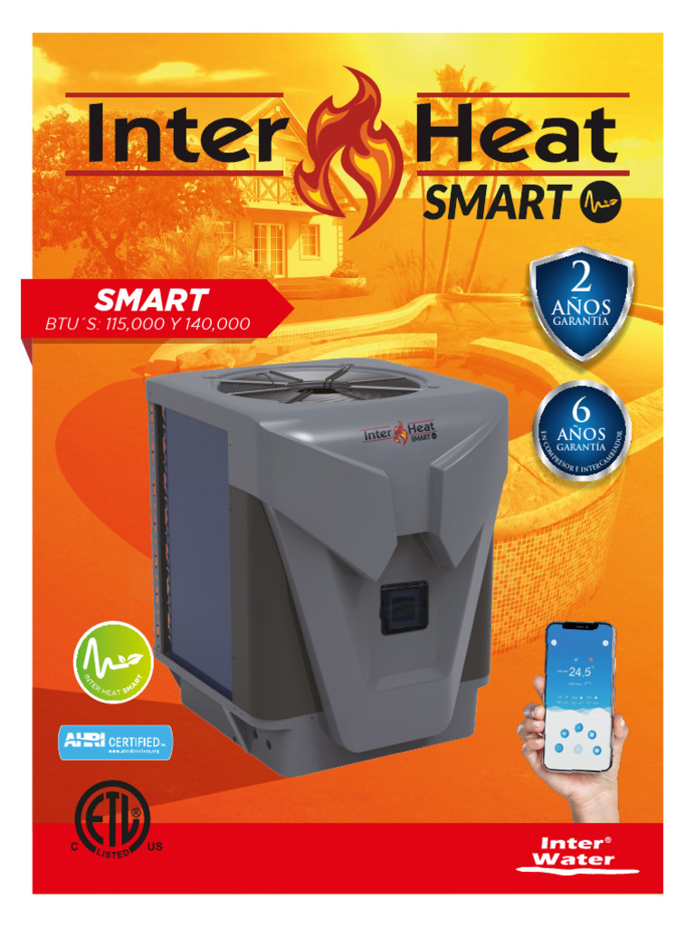 Folleto InterHeat Smart 115,140mil-BTUS | PDF