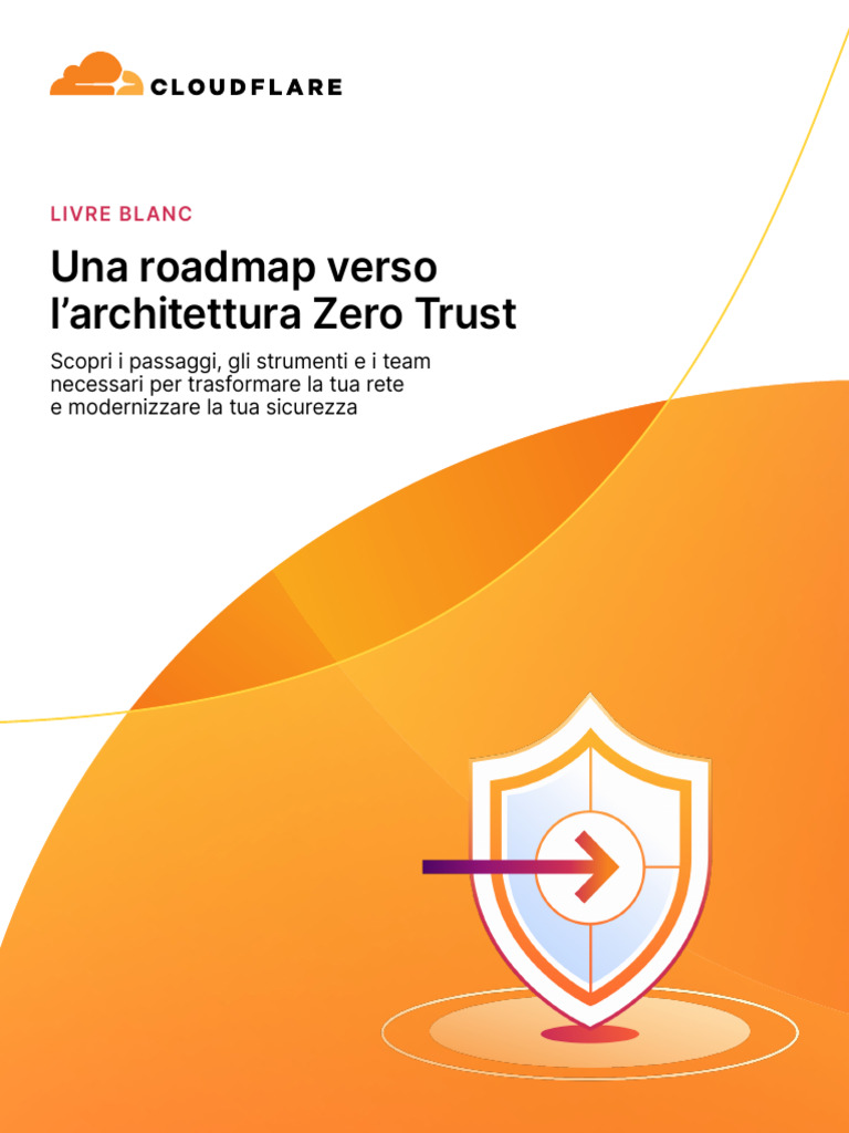 Una Roadmap Verso L'architettura Zero Trust | PDF