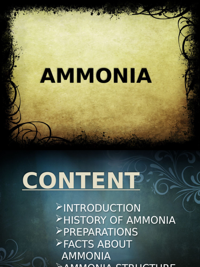 AMMONIA | PDF