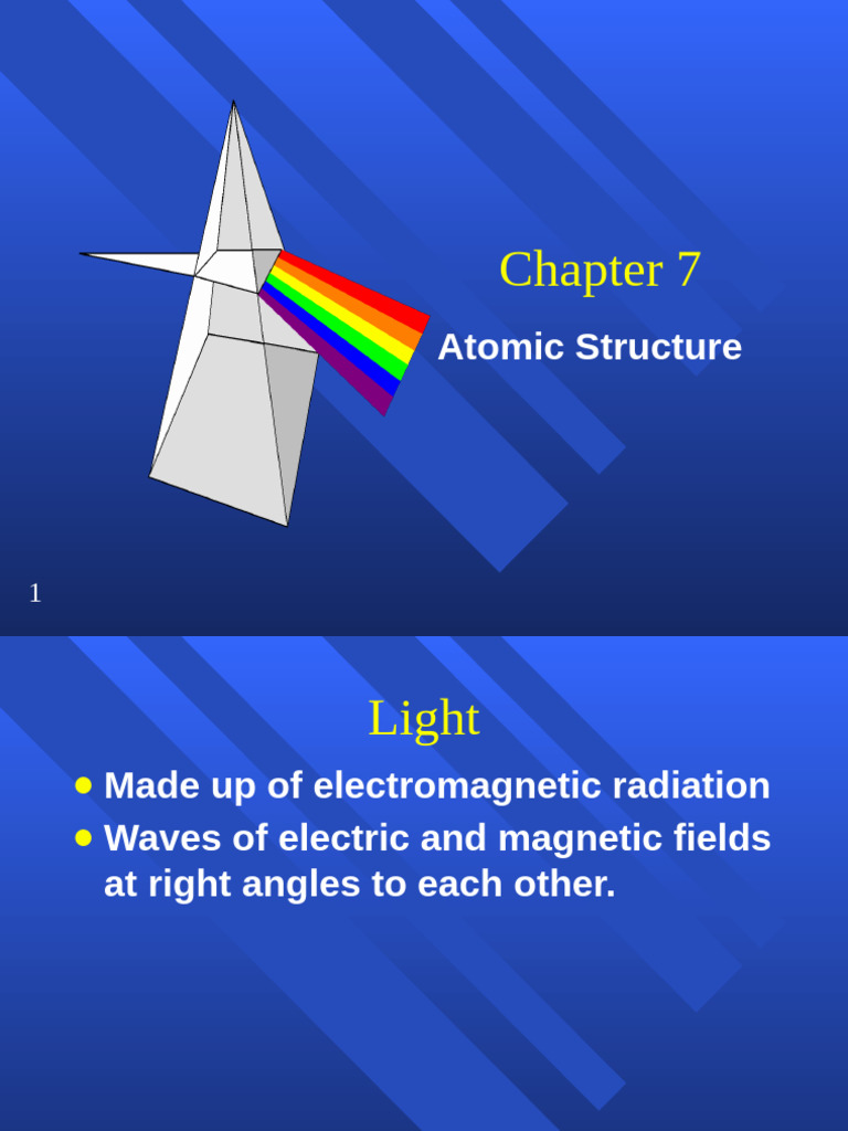 Ppt. AP Chem Unit 04 Ch. 07 Atomic Structure | PDF | Ion | Atomic Orbital