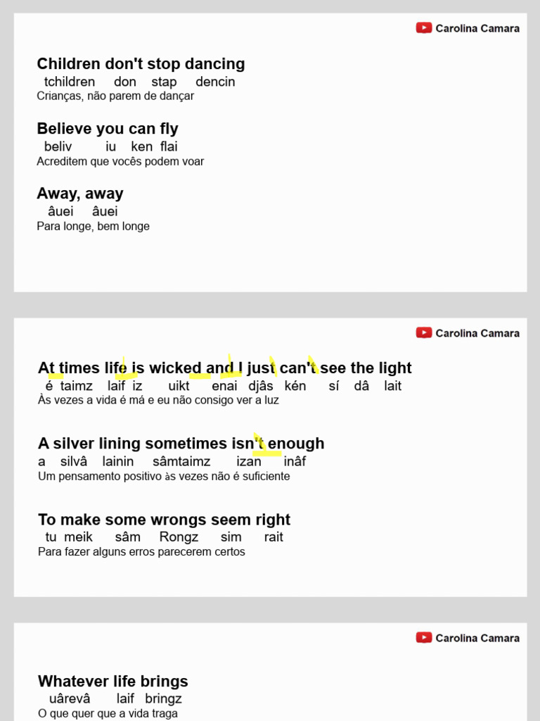 Dont Stop Dancing Creed | PDF