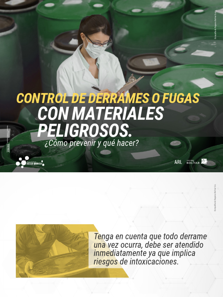 Capacitación Derrames PDF | PDF | Agua