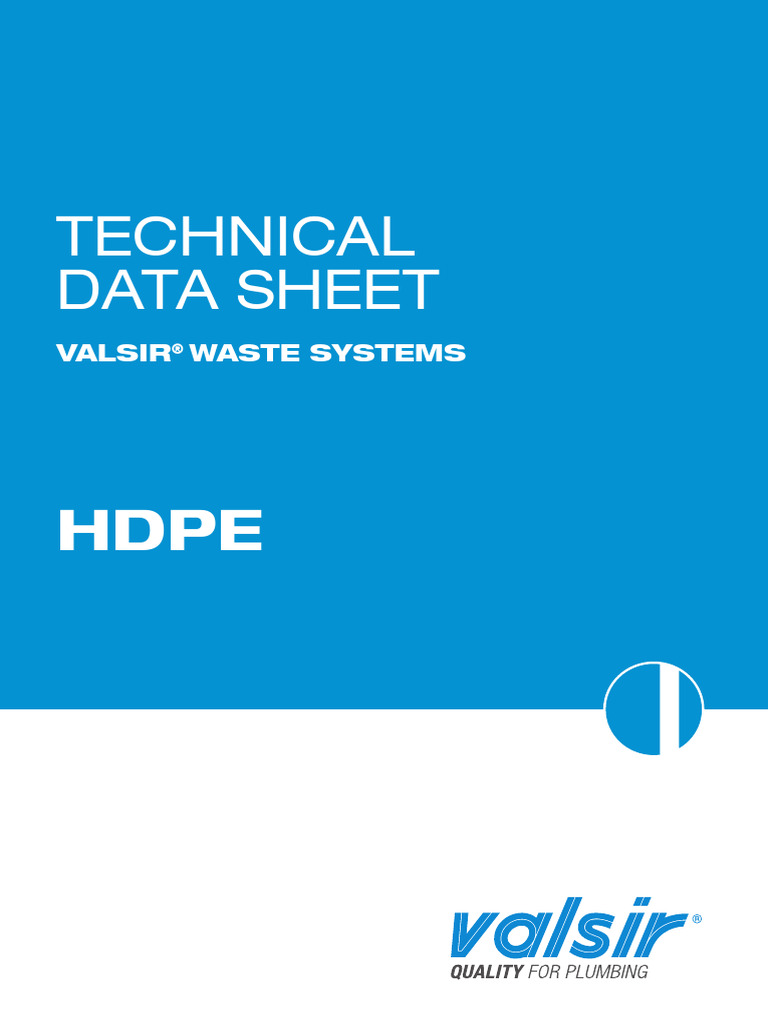 HDPE technical Data | PDF