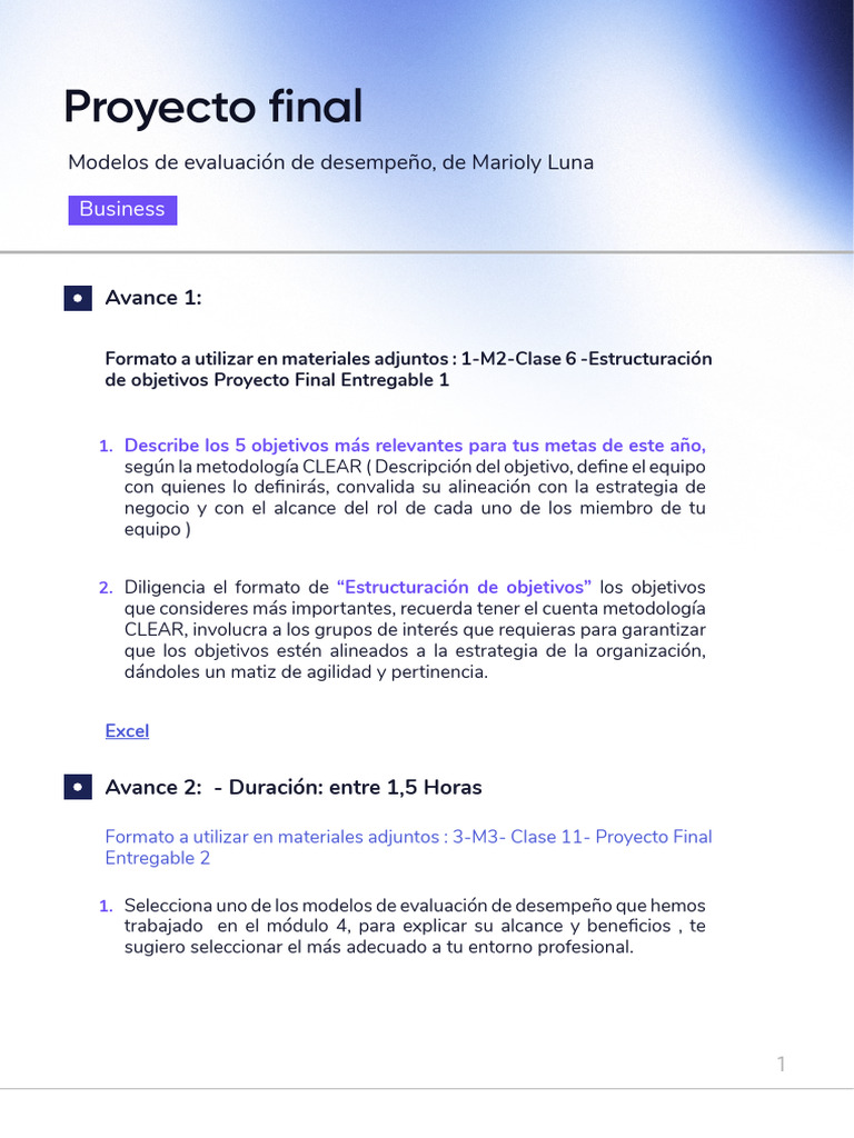 Proyecto final | PDF