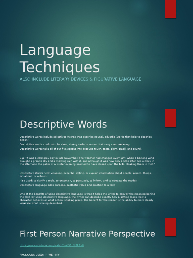 Language Techniques | PDF