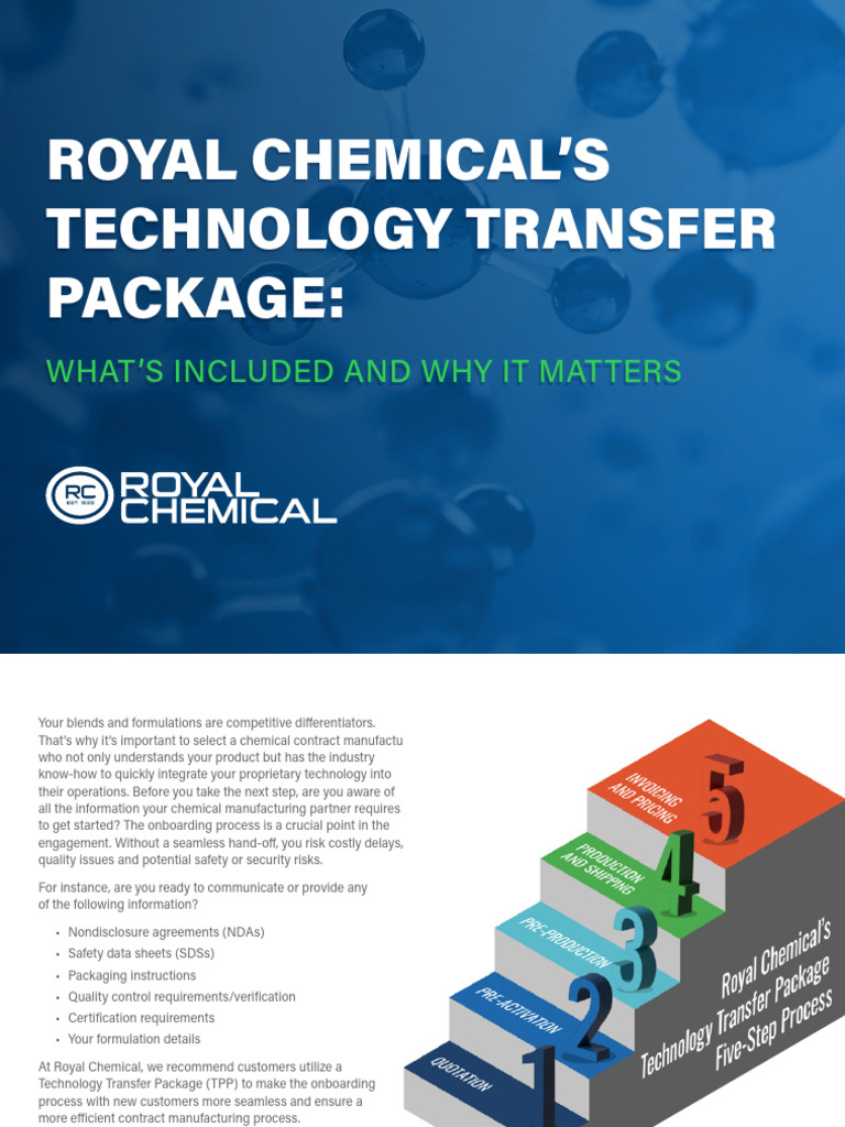 Technology-Transfer-Package_3 | PDF